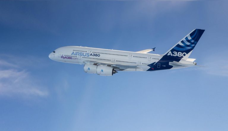 Gros porteur Airbus A380 - Groupe PJS